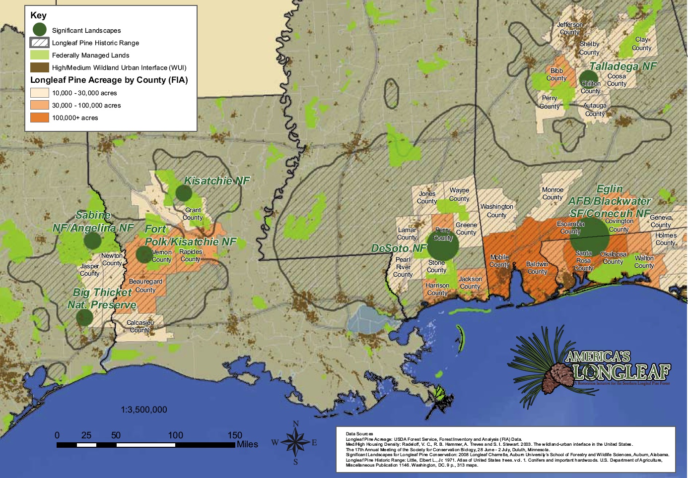 Where Is The Longleaf Ecosystem For The Longleaf Pine Ecosystem